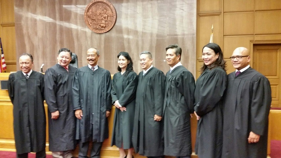 Fil-Am judge honored in historic enrobing ceremony | The US Asian Post